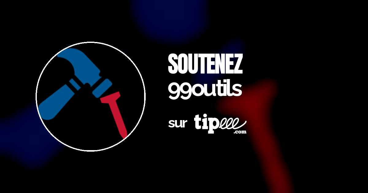99outils – Tipeee