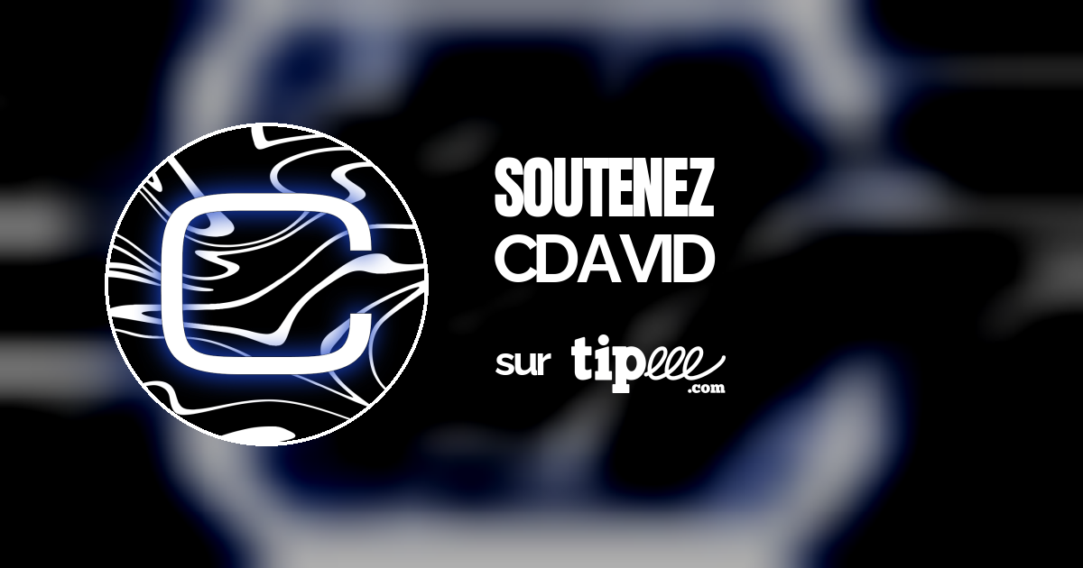 CDAVID – Tipeee
