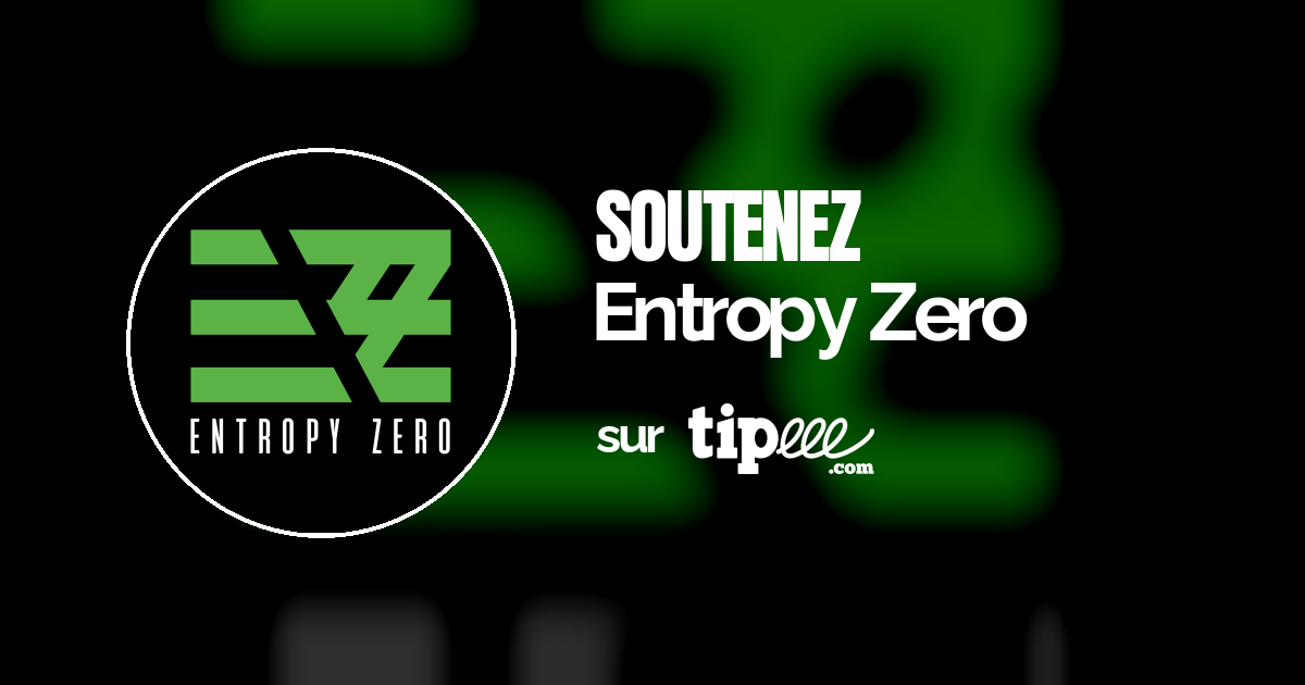 Entropy Zero – Tipeee