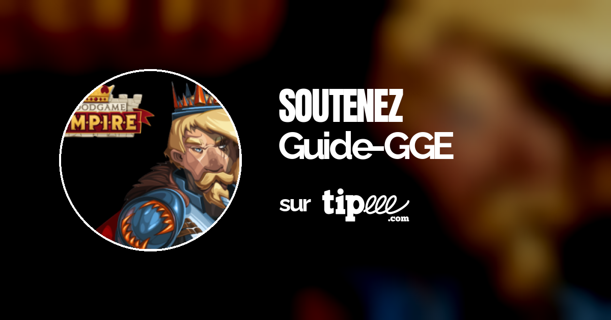Guide-GGE – Tipeee