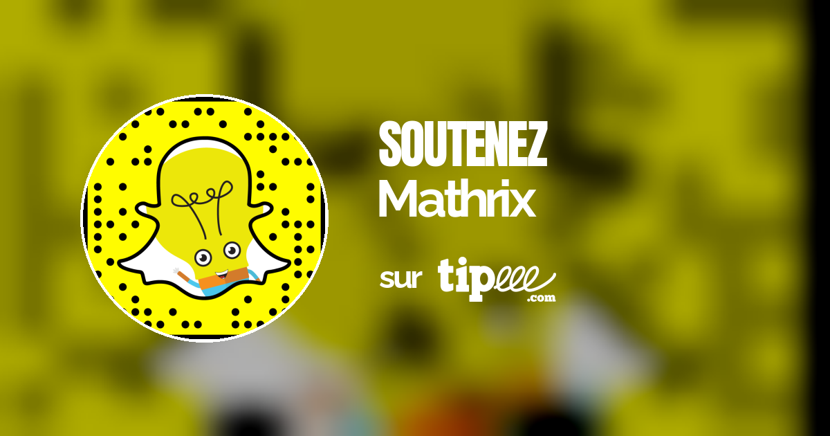 Mathrix – Tipeee