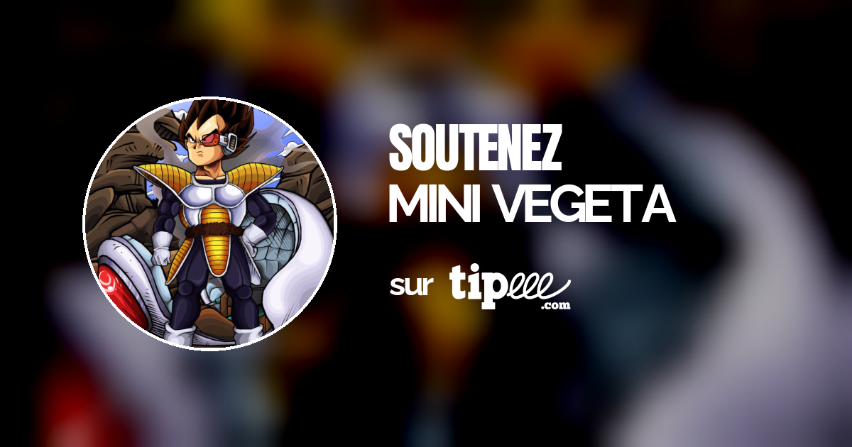 Mini Vegeta Tipeee