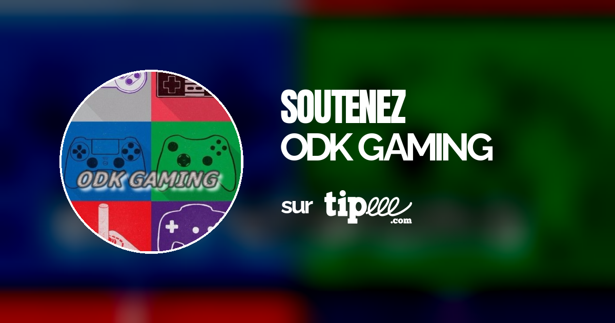 ODK GAMING – Tipeee