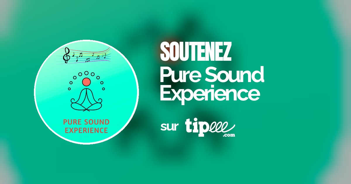 Pure Sound Experience – Tipeee