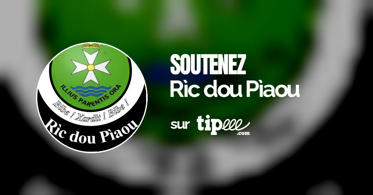 Rìc dou Pìaou – Tipeee
