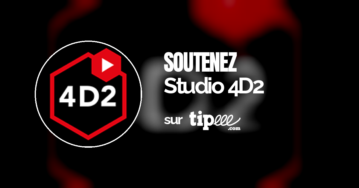 Studio 4D2 – Tipeee