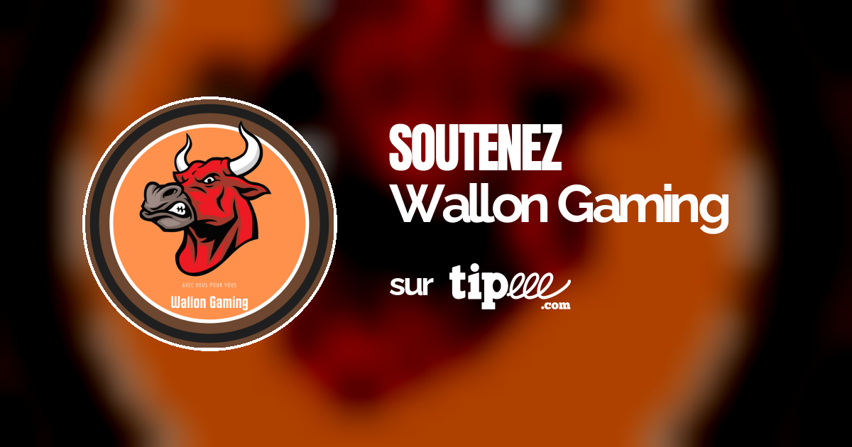 Wallon Gaming – Tipeee