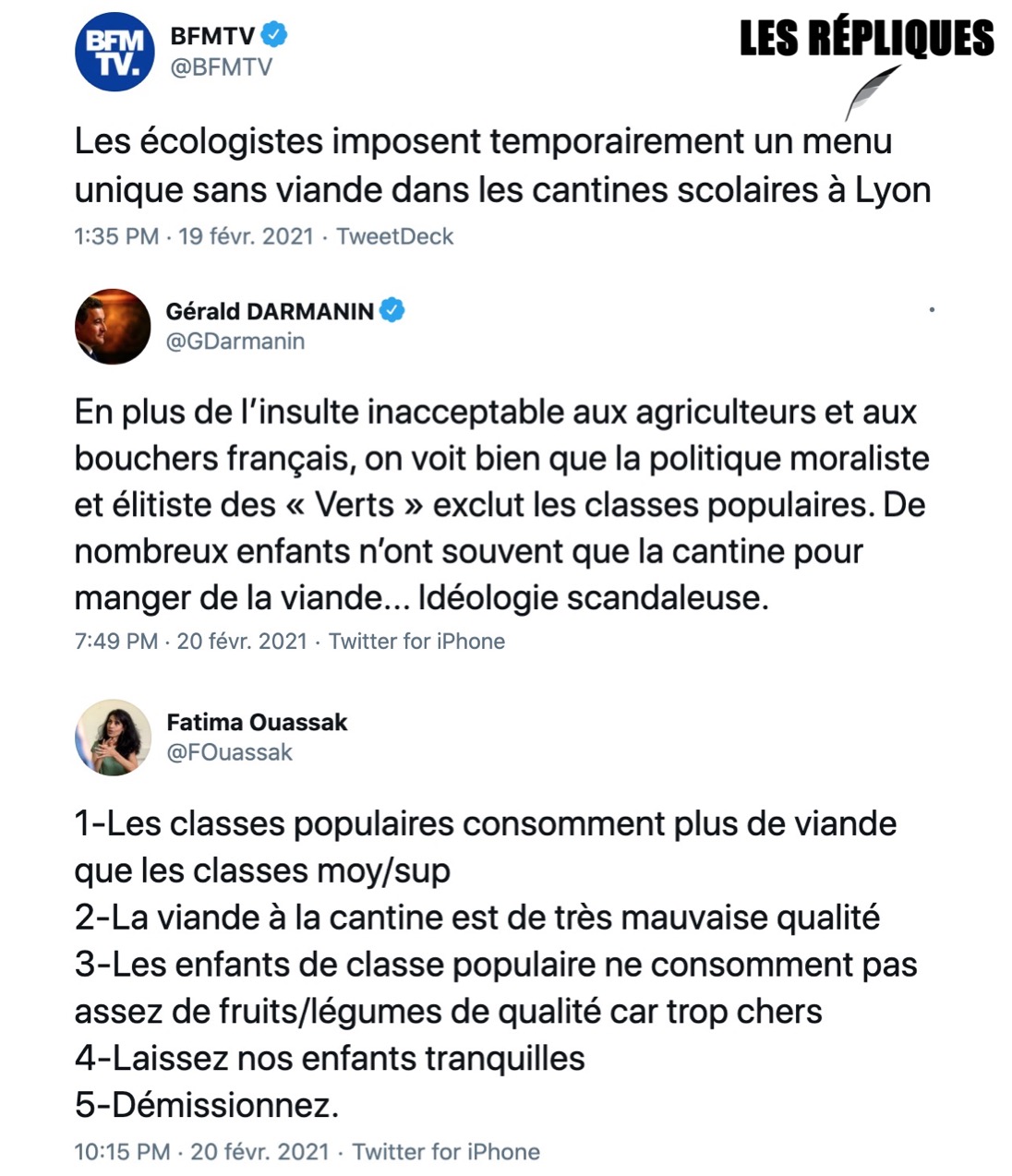 Les Répliques – Tipeee