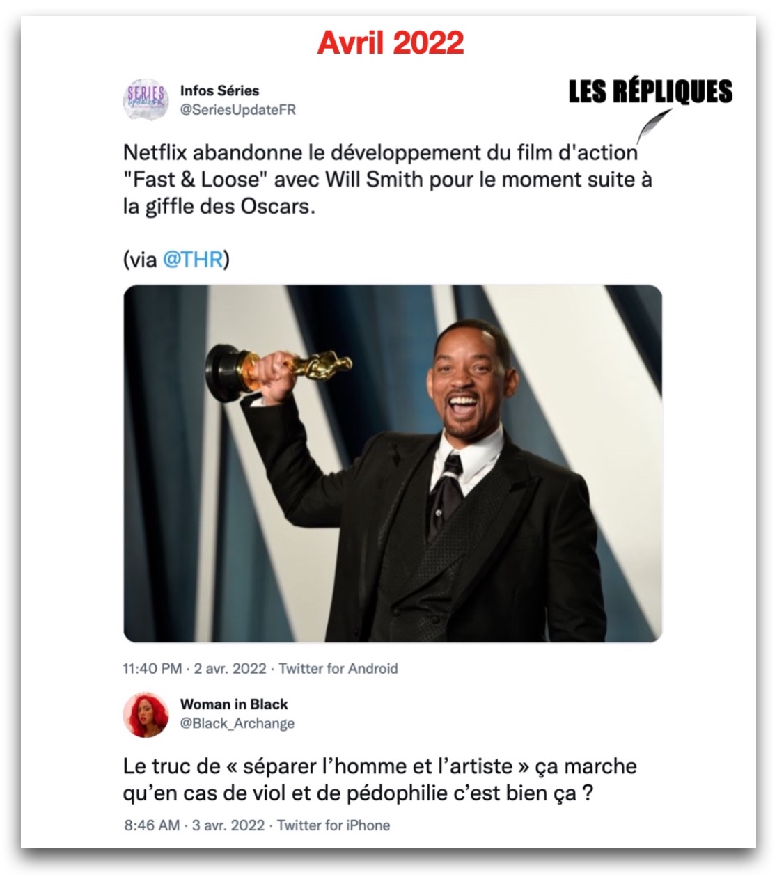 Les Répliques – Tipeee